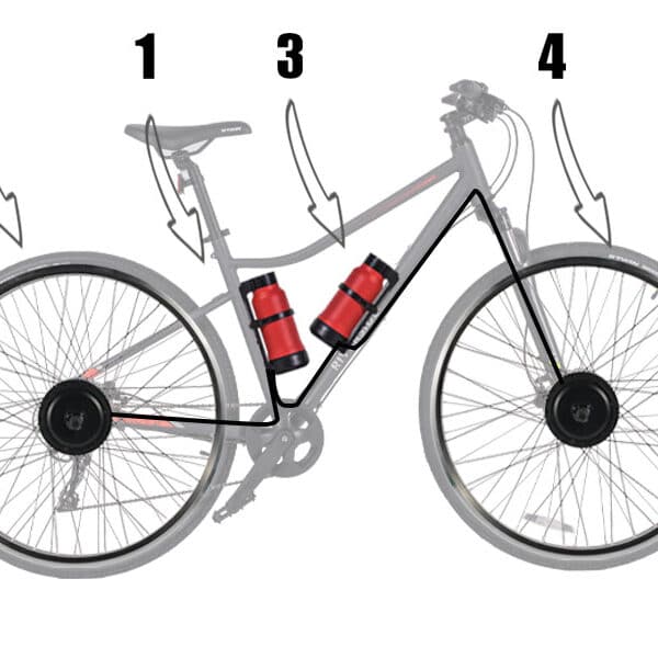 Geeko Rear - Ebike Kit - 100g.tech